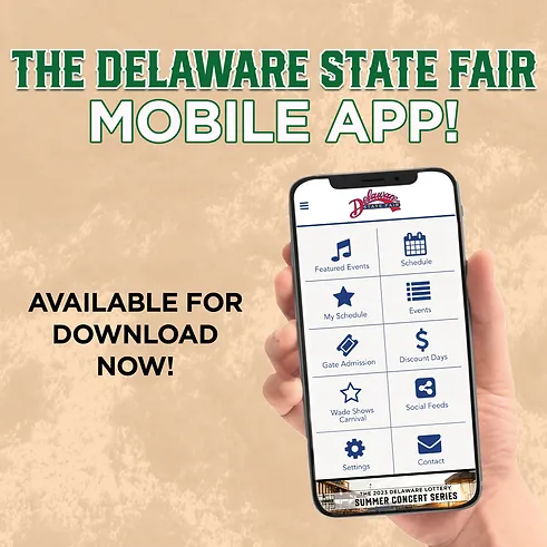 Daily Schedule | Delaware State Fair