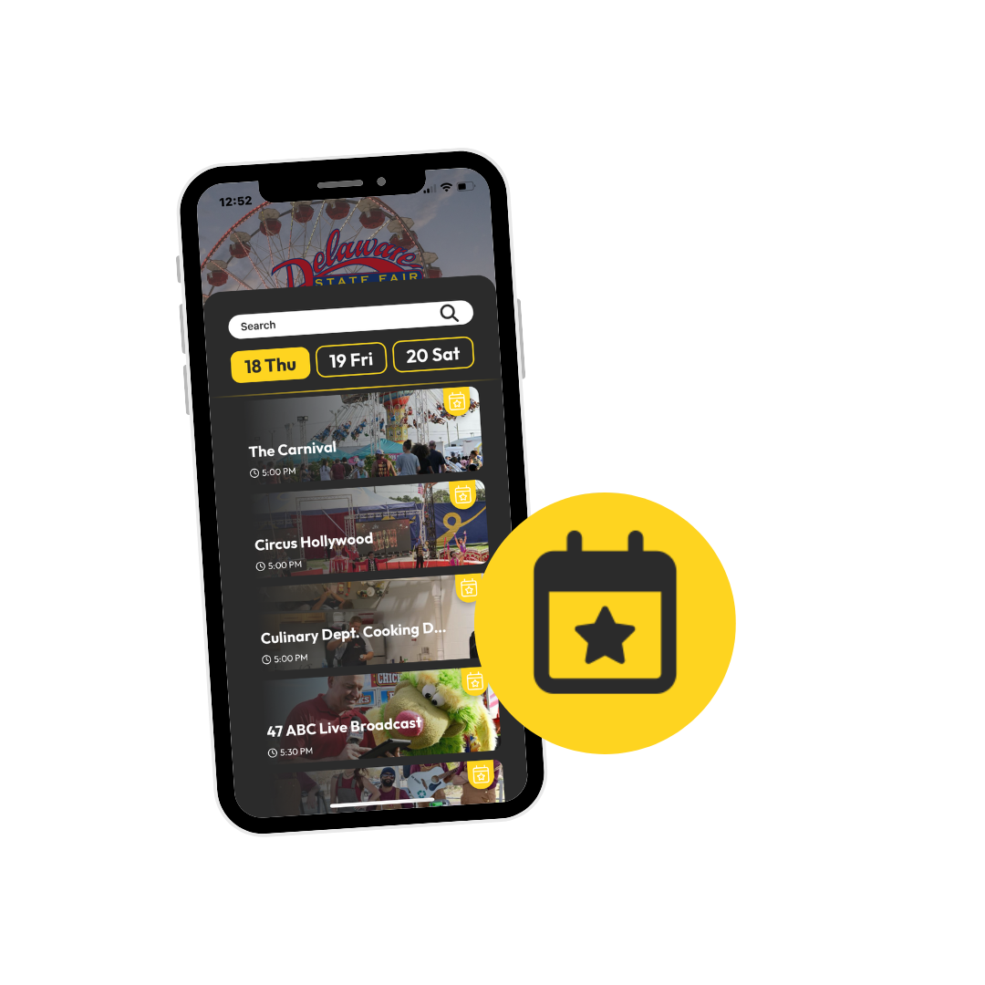 Mobile App | Delaware State Fair