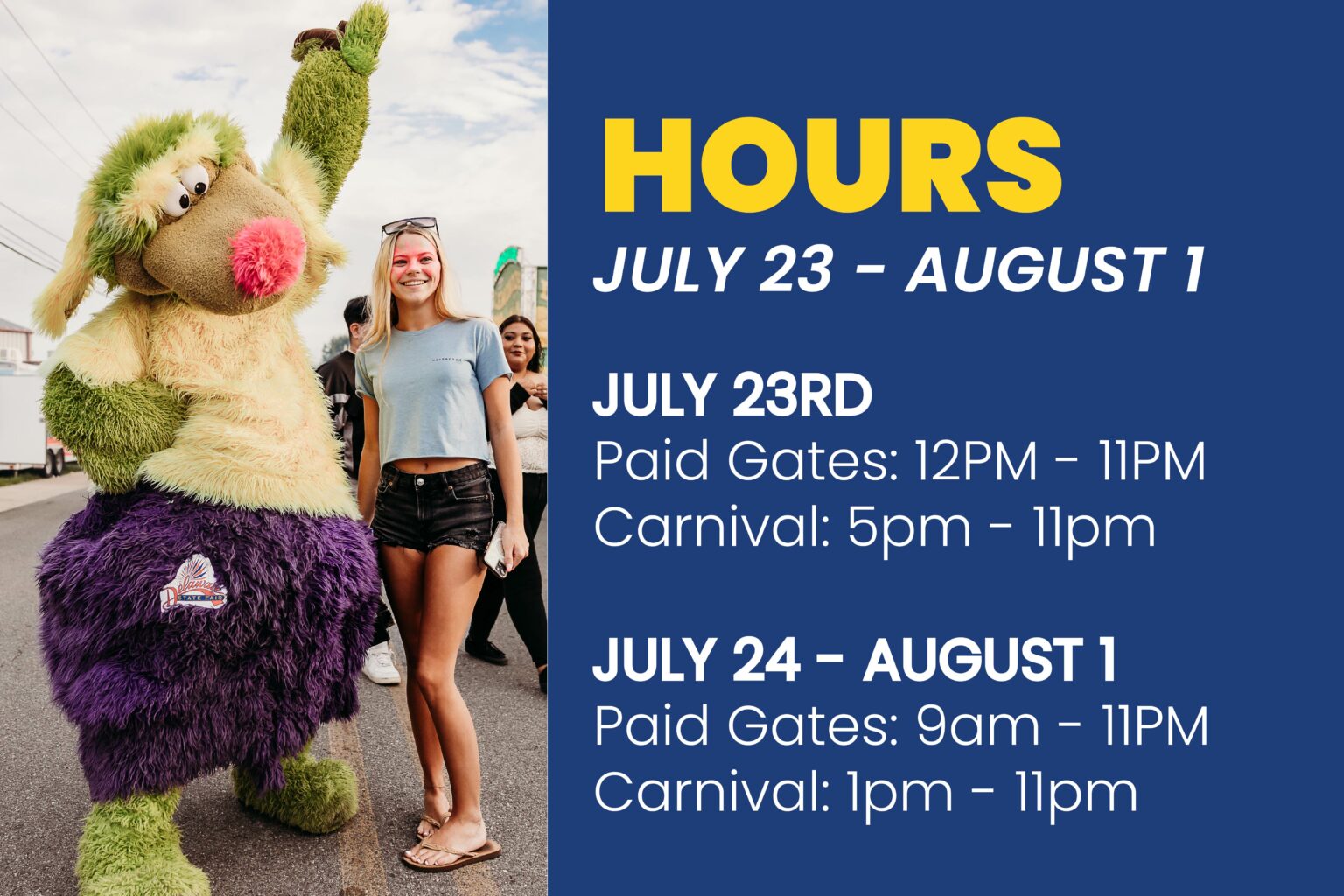 Visit The Fair | Delaware State Fair